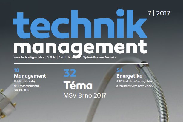 Technik management 7/2017 | Technický týdeník