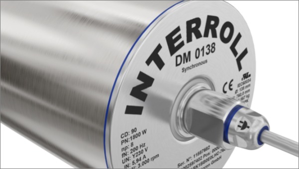 Interroll rozšiřuje rozsah výkonů svých synchronních bubnových motorů ...